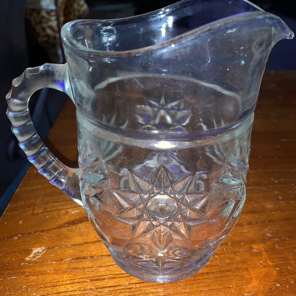 Anchor Hocking | Dining | Anchor Hocking Presscut Mini Pitcher | Poshmark